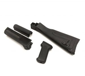 Heavy Texture ATG™ Black AR15 Adjustable Tactical Grip
